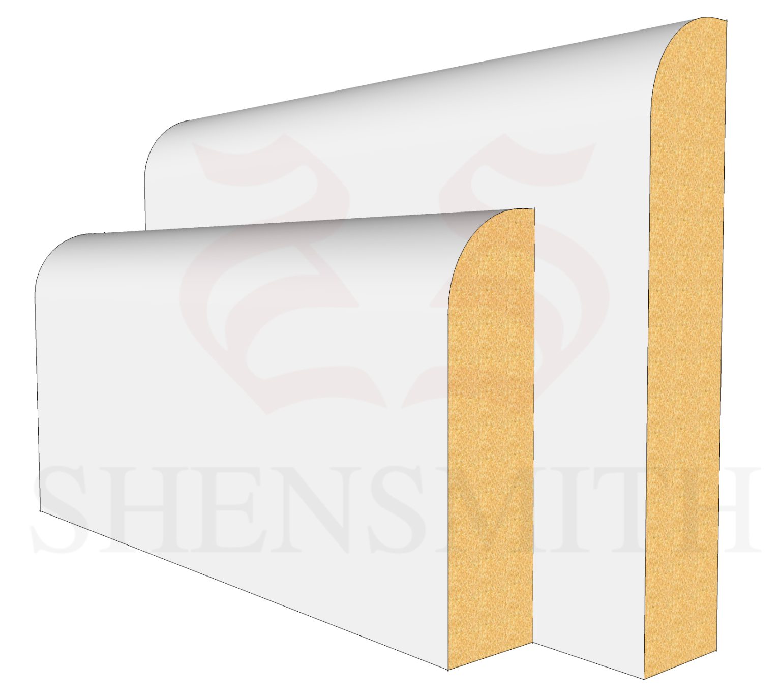 Bullnose Pine Skirting Board – SkirtingBoards.com®