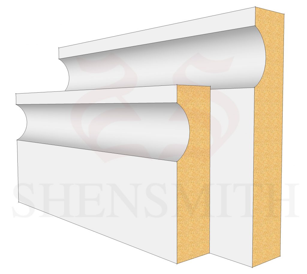 Modern MDF Skirting Board – SkirtingBoards.com®