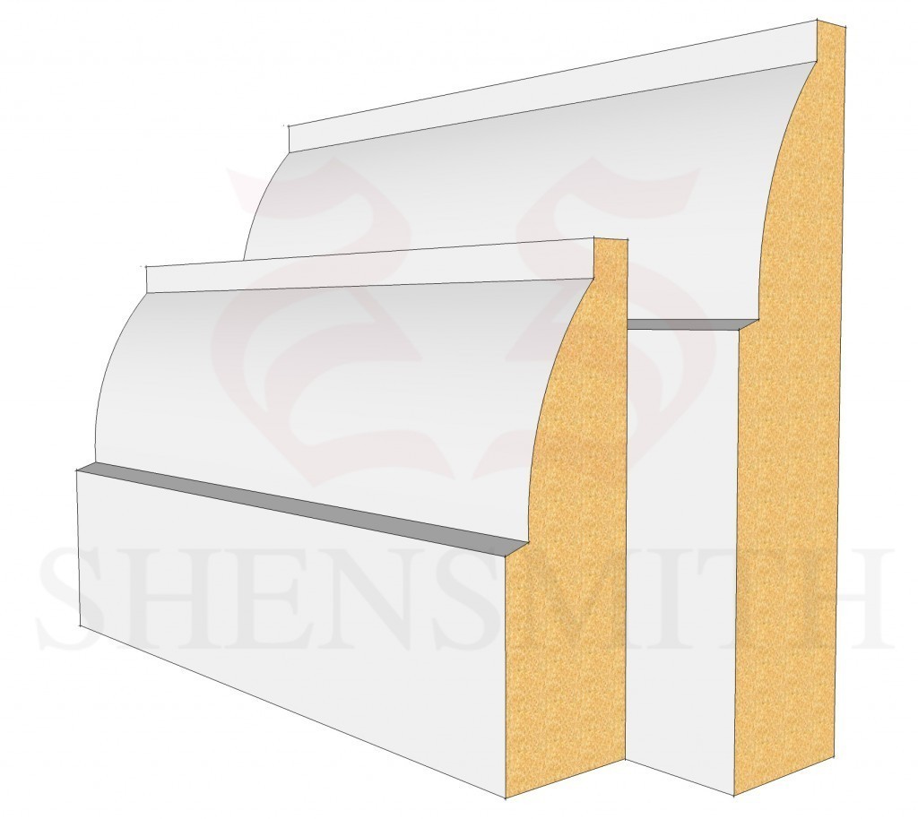 Ovolo MDF Skirting Board – SkirtingBoards.com®