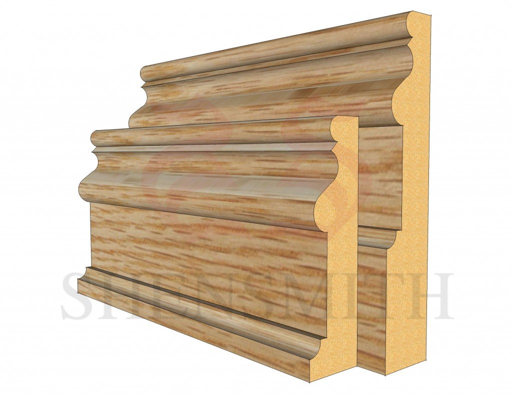2059 Oak Skirting Board – SkirtingBoards.com®