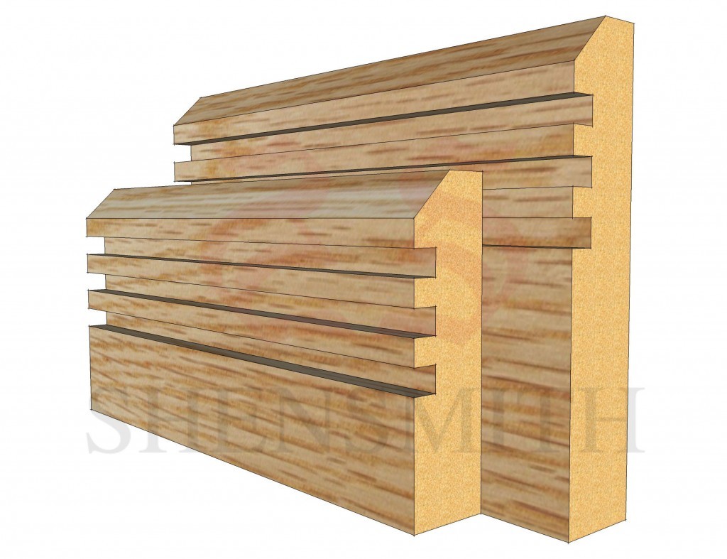 45 Rebated 3 Oak Skirting Board – SkirtingBoards.com®