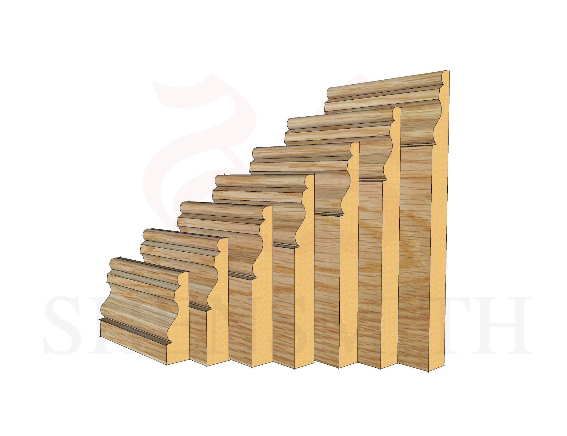 allmm Oak Skirting Board – SkirtingBoards.com®