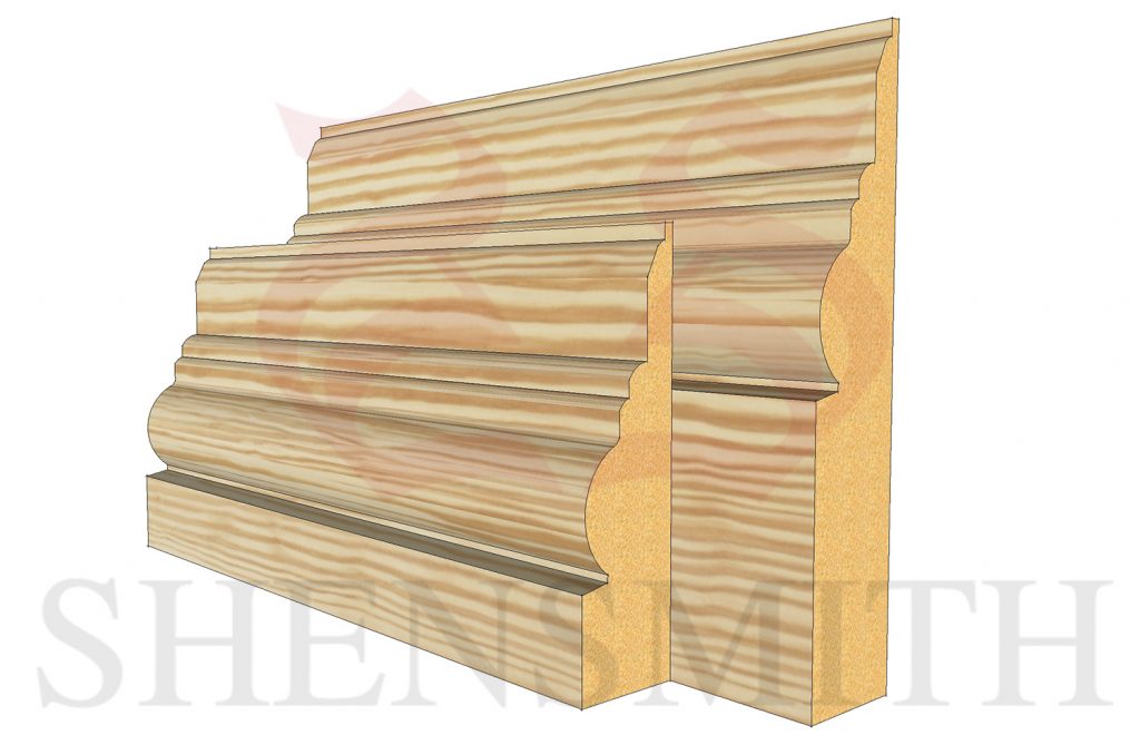 Antique Pine Skirting Board – SkirtingBoards.com®