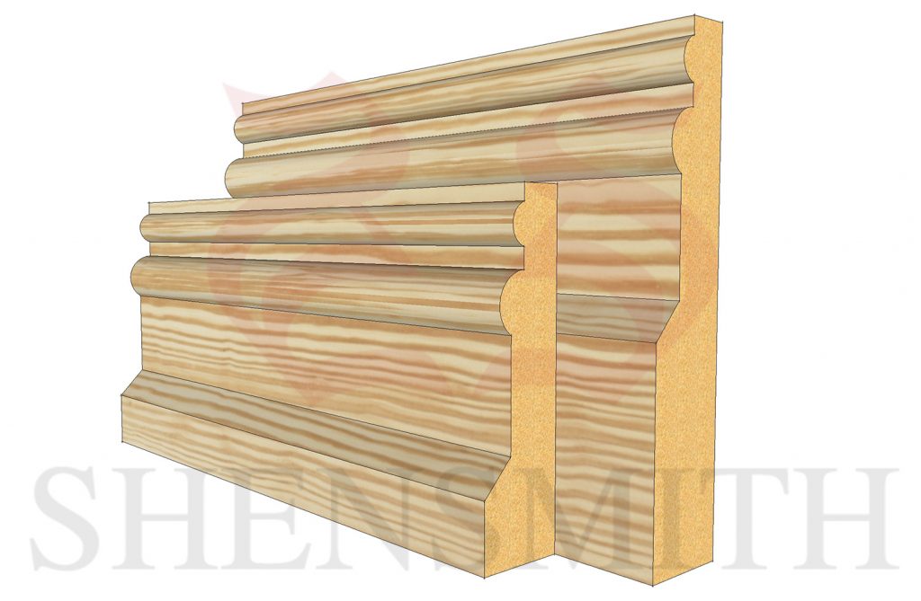 Colonial Pine Skirting Board – SkirtingBoards.com®