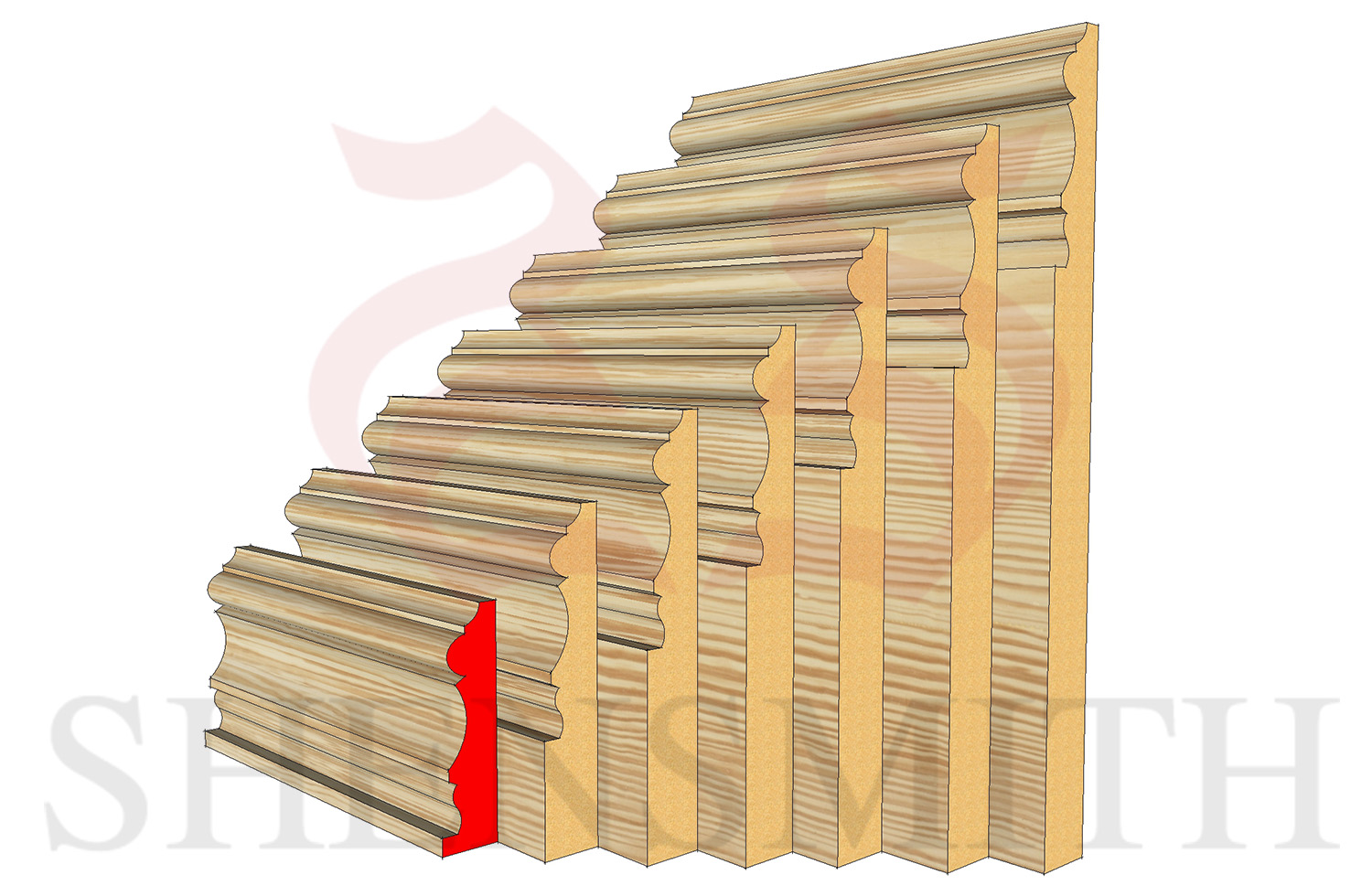 derby 68mm Pine Skirting Board – SkirtingBoards.com®