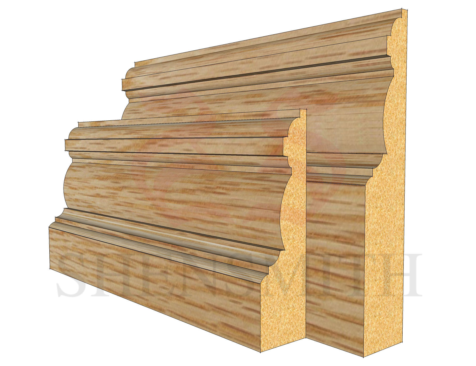 edwardianmm Oak Skirting Board – SkirtingBoards.com®