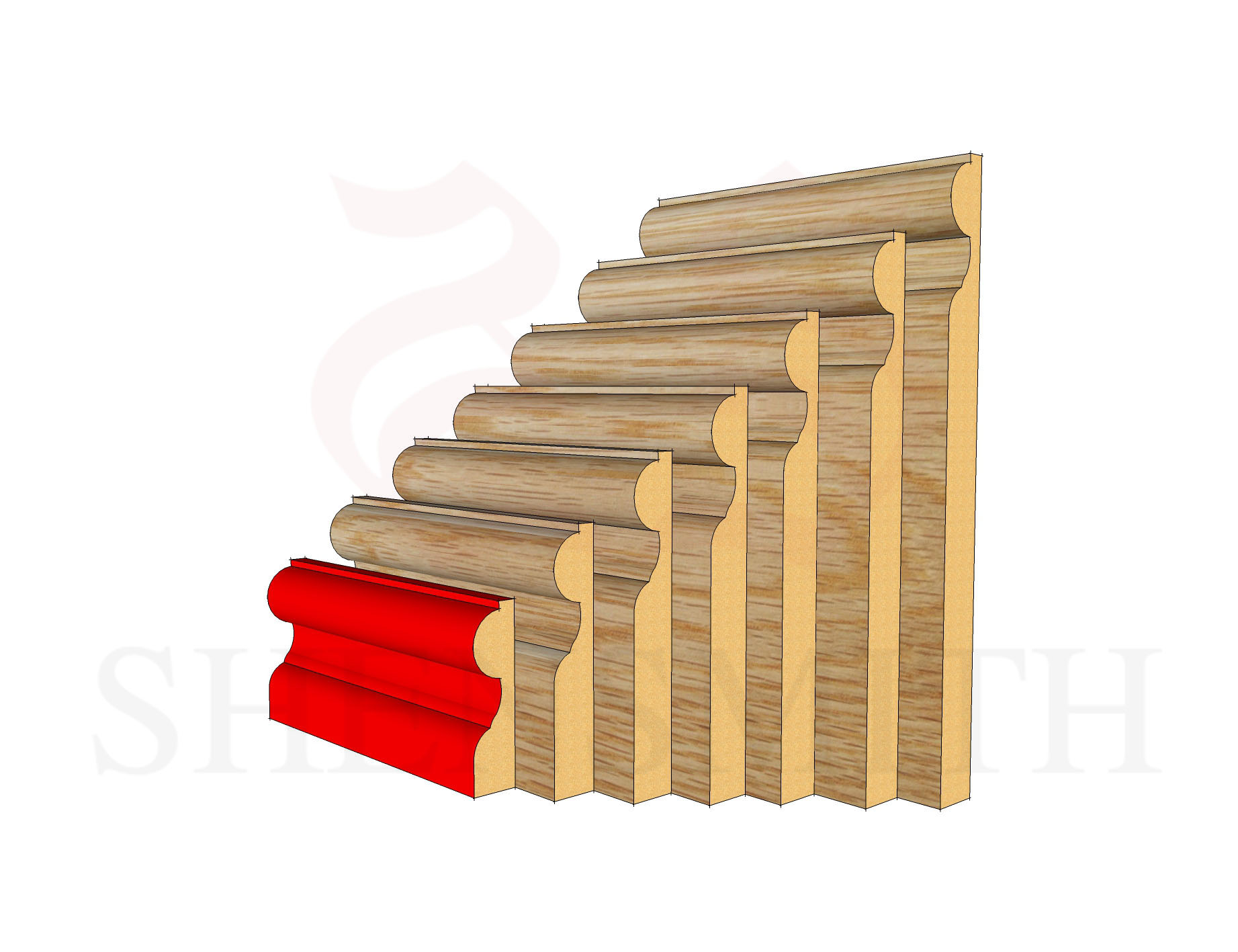 elegance 68mm Oak Skirting Board – SkirtingBoards.com®