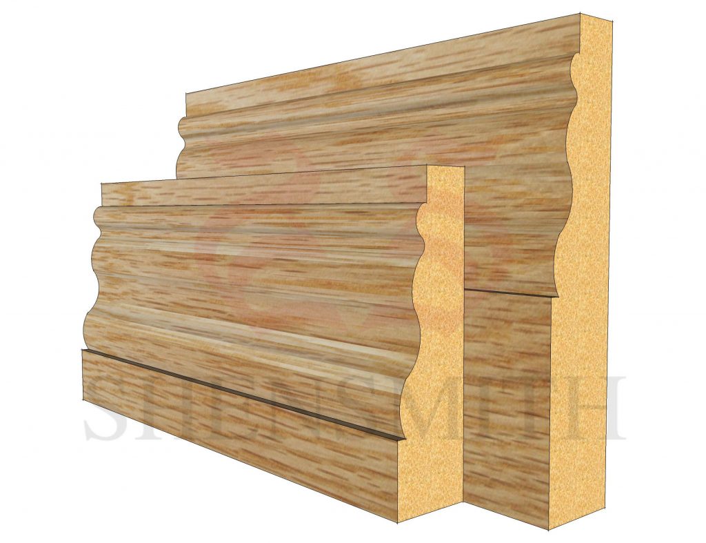 Kensington Oak Skirting Board – SkirtingBoards.com®