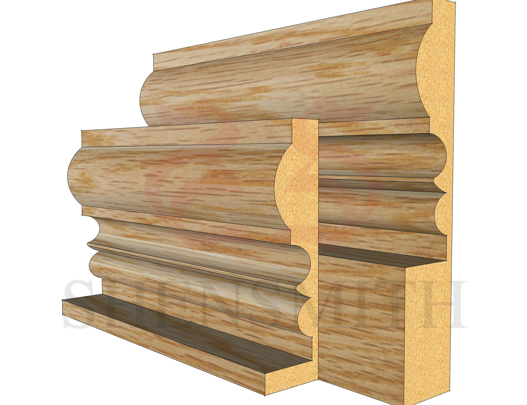 wessex Oak Skirting Board – SkirtingBoards.com®