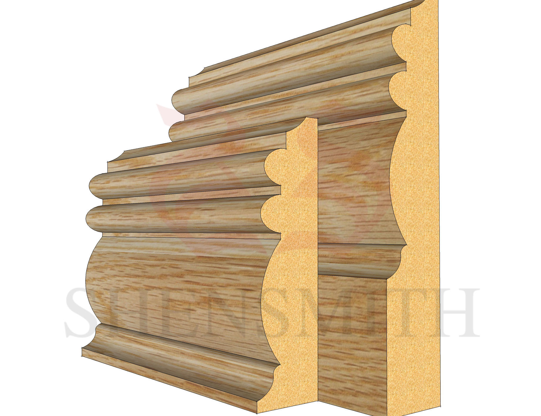 winchester Oak Skirting Board – SkirtingBoards.com®