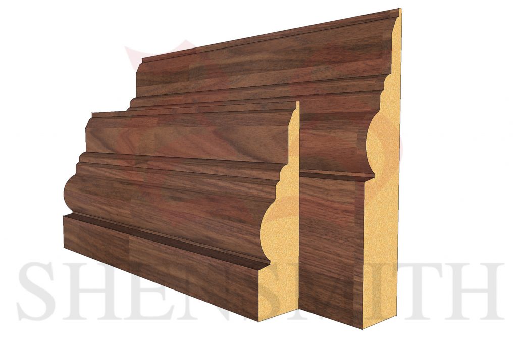 Antique Walnut Skirting Board – SkirtingBoards.com®