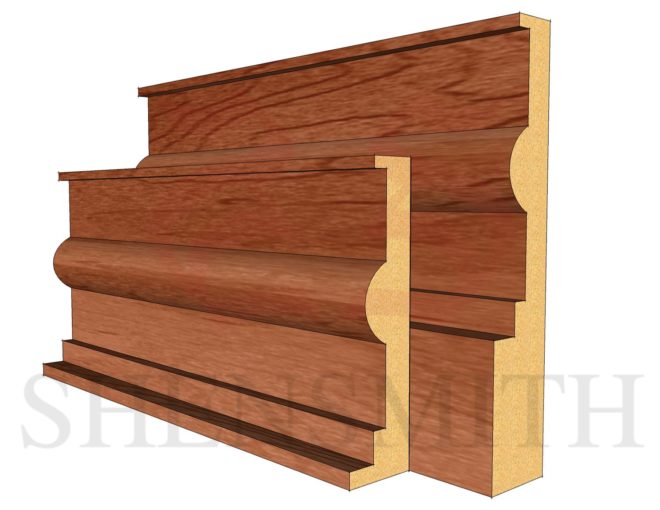 Classic Cherry Skirting Board – SkirtingBoards.com®