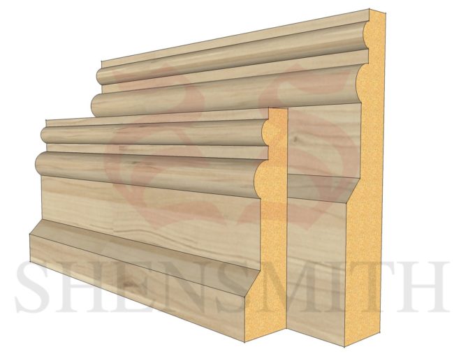 Colonial Ash Skirting Board – SkirtingBoards.com®