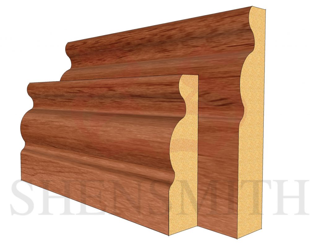 Regency Cherry Skirting Board – SkirtingBoards.com®