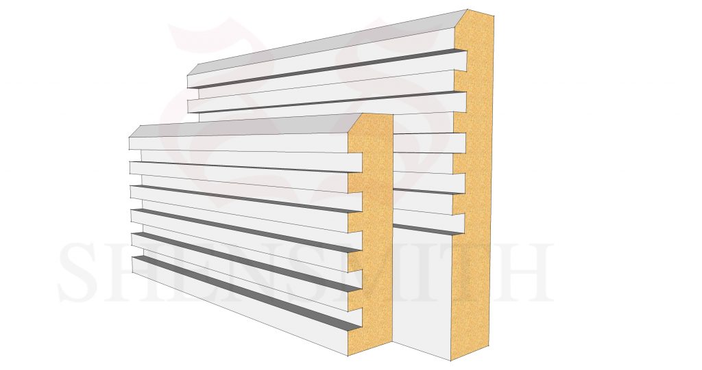 Ribbed Profile Architrave – SkirtingBoards.com®