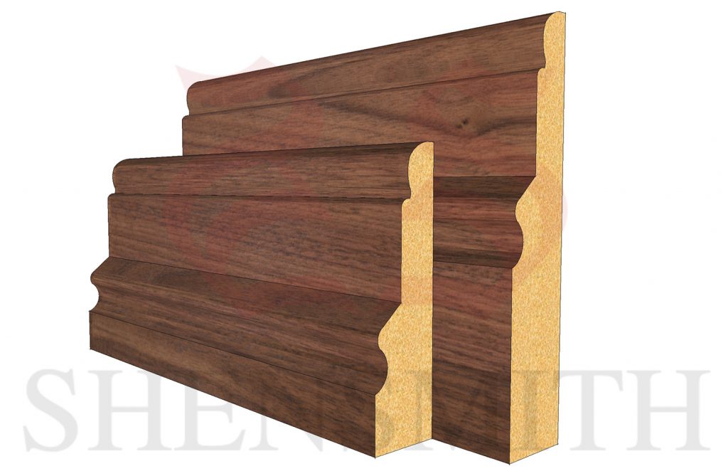 Warwick Walnut Skirting Board – SkirtingBoards.com®